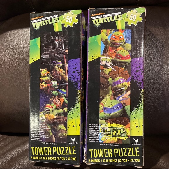 Nickelodeon | Toys | 2teenage Mutant Ninja Turtle Tmnt Jigsaw Puzzle ...